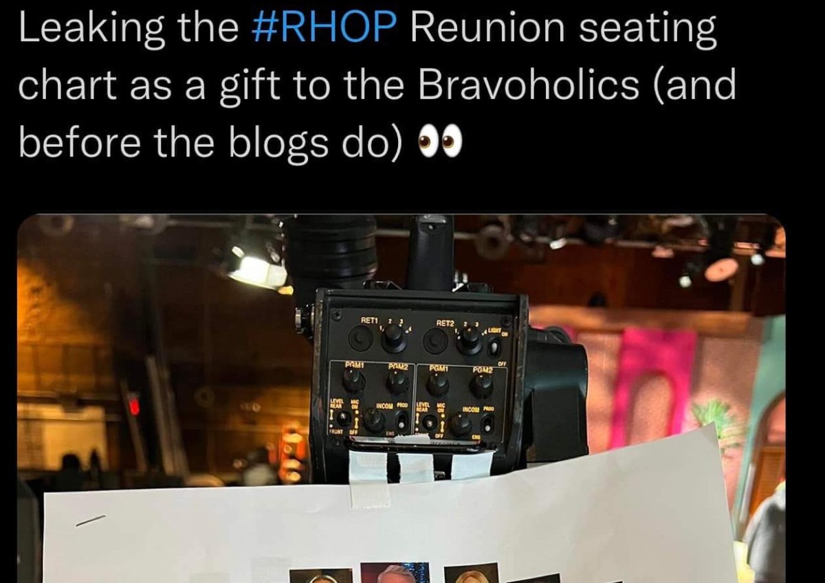 Alleged #RHOP Season 7 REUNION seating chart leaked! [Pic] | The Gamutt Blog