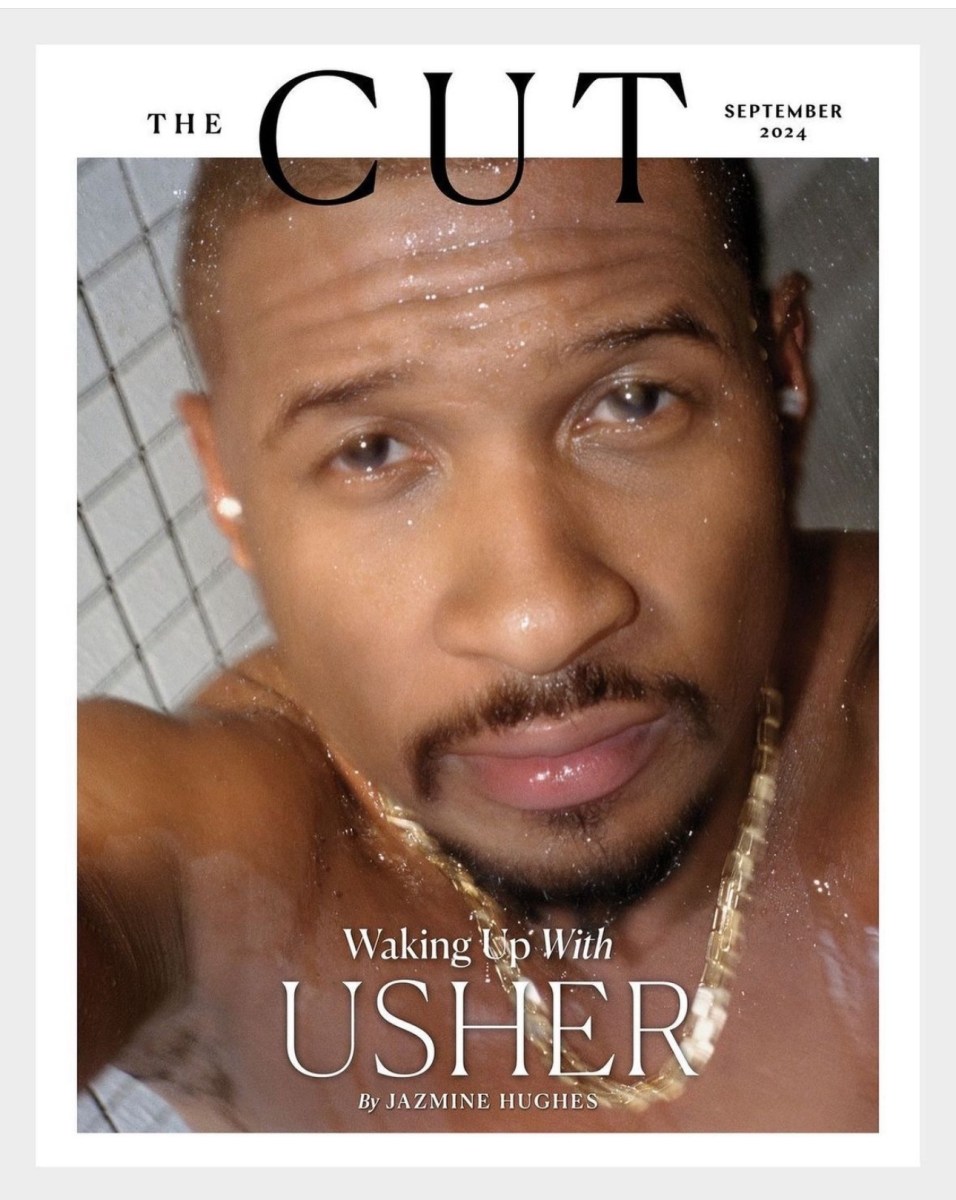 MAG TAG: #Usher covers the latest edition of #TheCut magazine! [details ...